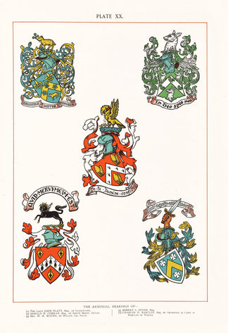 The Art of Heraldry Set 1 | Ornamental & Design Images - CleanArchives