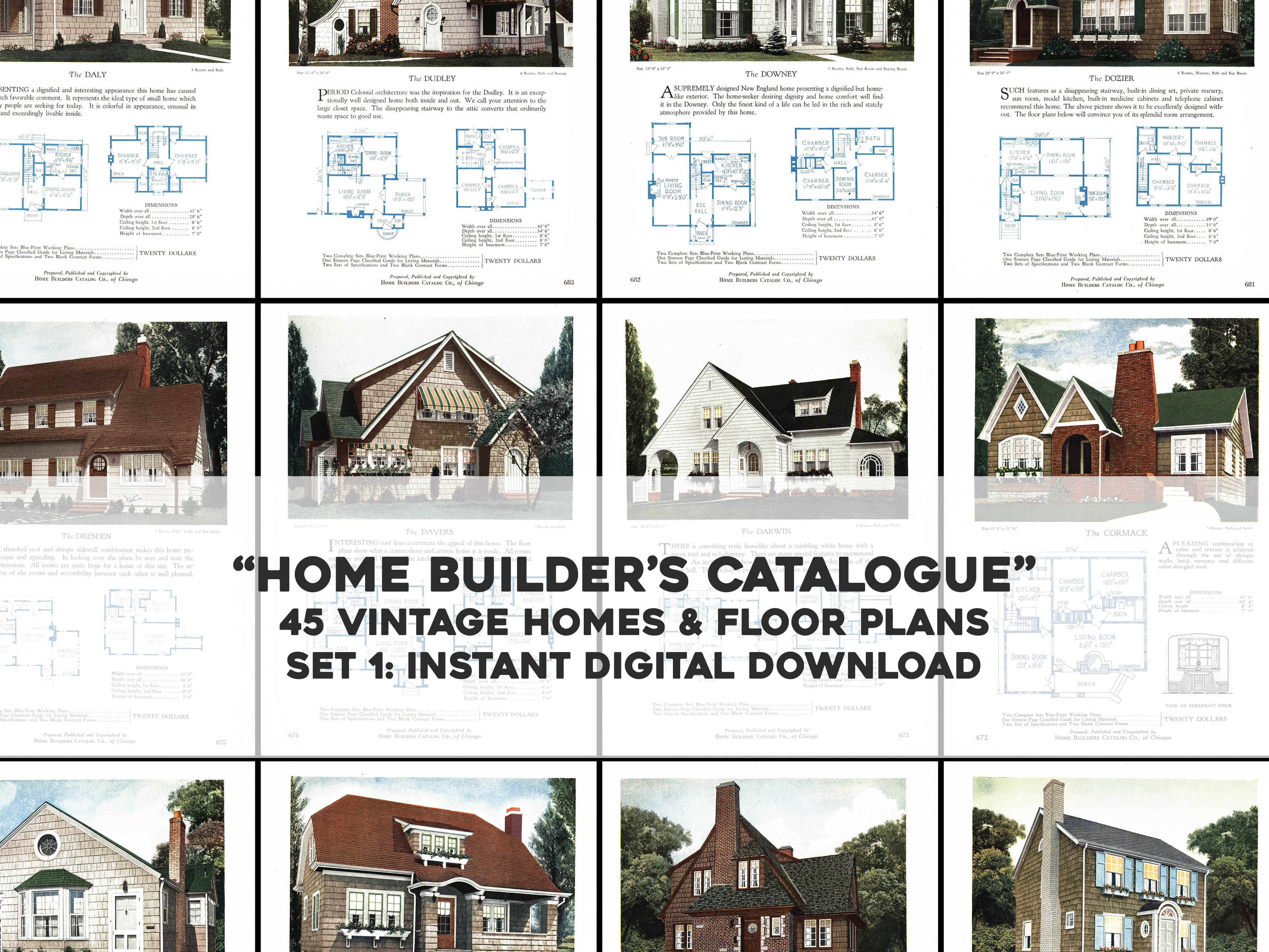 Home Builders Catalogue Set 1 | Architecture Images - CleanArchives