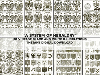 A System of Heraldry | Ornamental & Design Images - CleanArchives