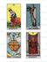 Rider Waite Smith Tarot Card Printable Deck and Backs Standard Size ...