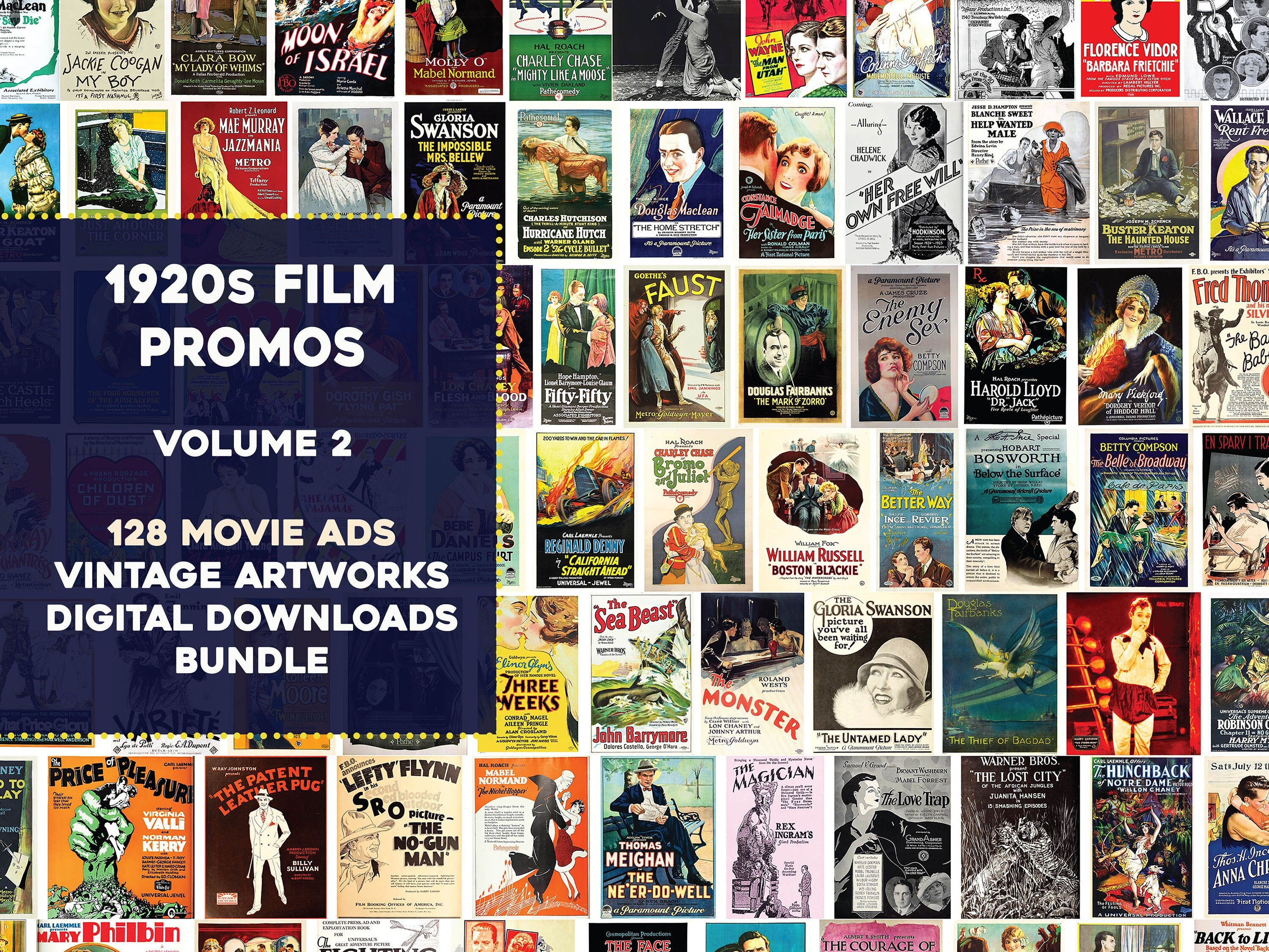 Old Movie Promo Advertisements Set 2 | Movie Images - CleanArchives