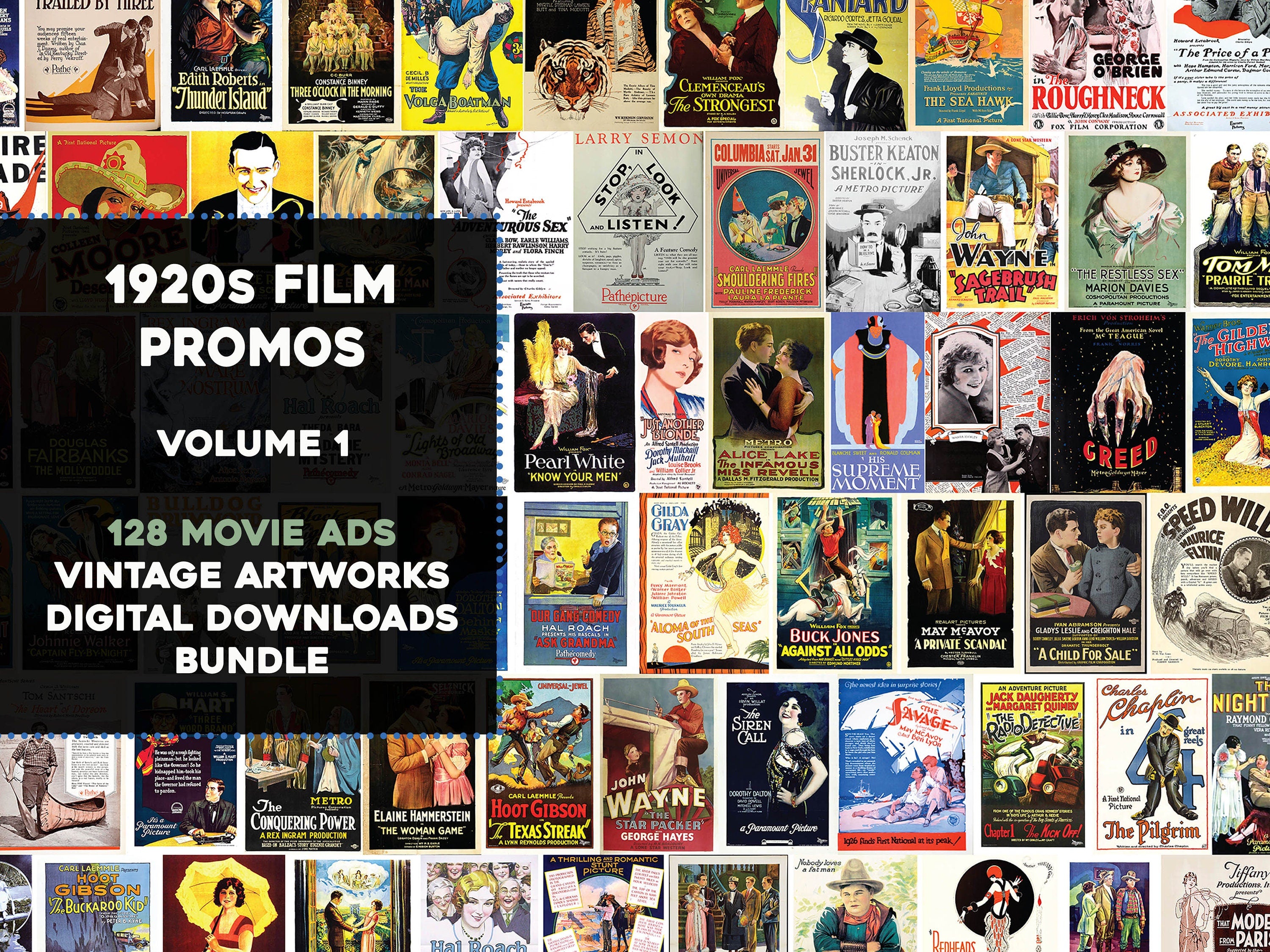 Old Movie Promo Advertisements Set 1 | Movie Images - CleanArchives