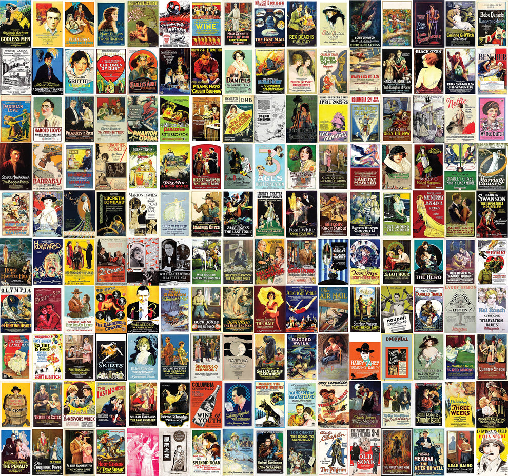 1920's Movie Poster 4"x6" Collage Kit Set 1 | Collage Kit Images ...