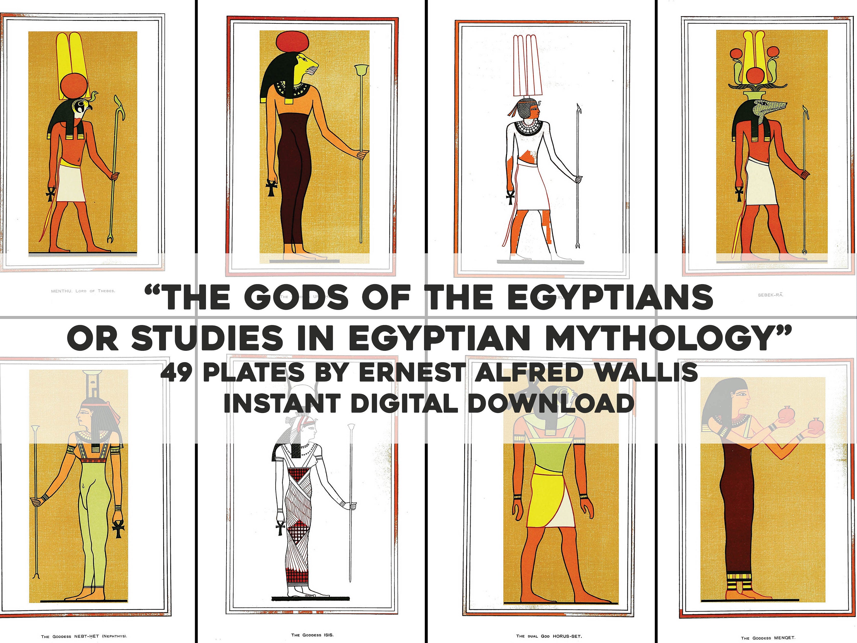 The Gods of the Ancient Egyptians | Esoteric Images - CleanArchives