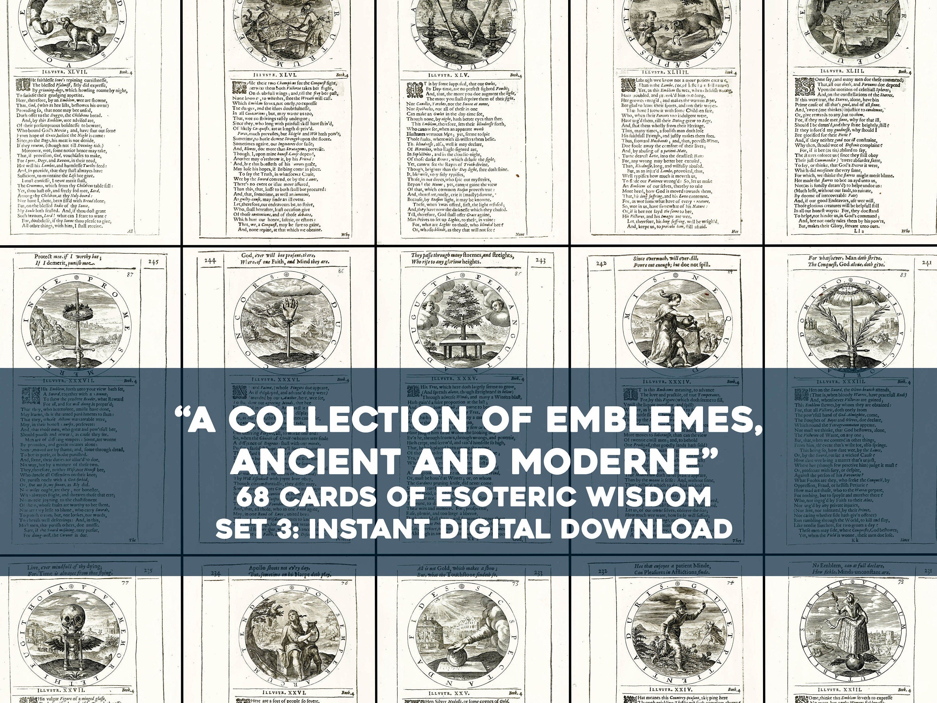 Ancient & Modern Emblems Set 3 | Esoteric Images - CleanArchives