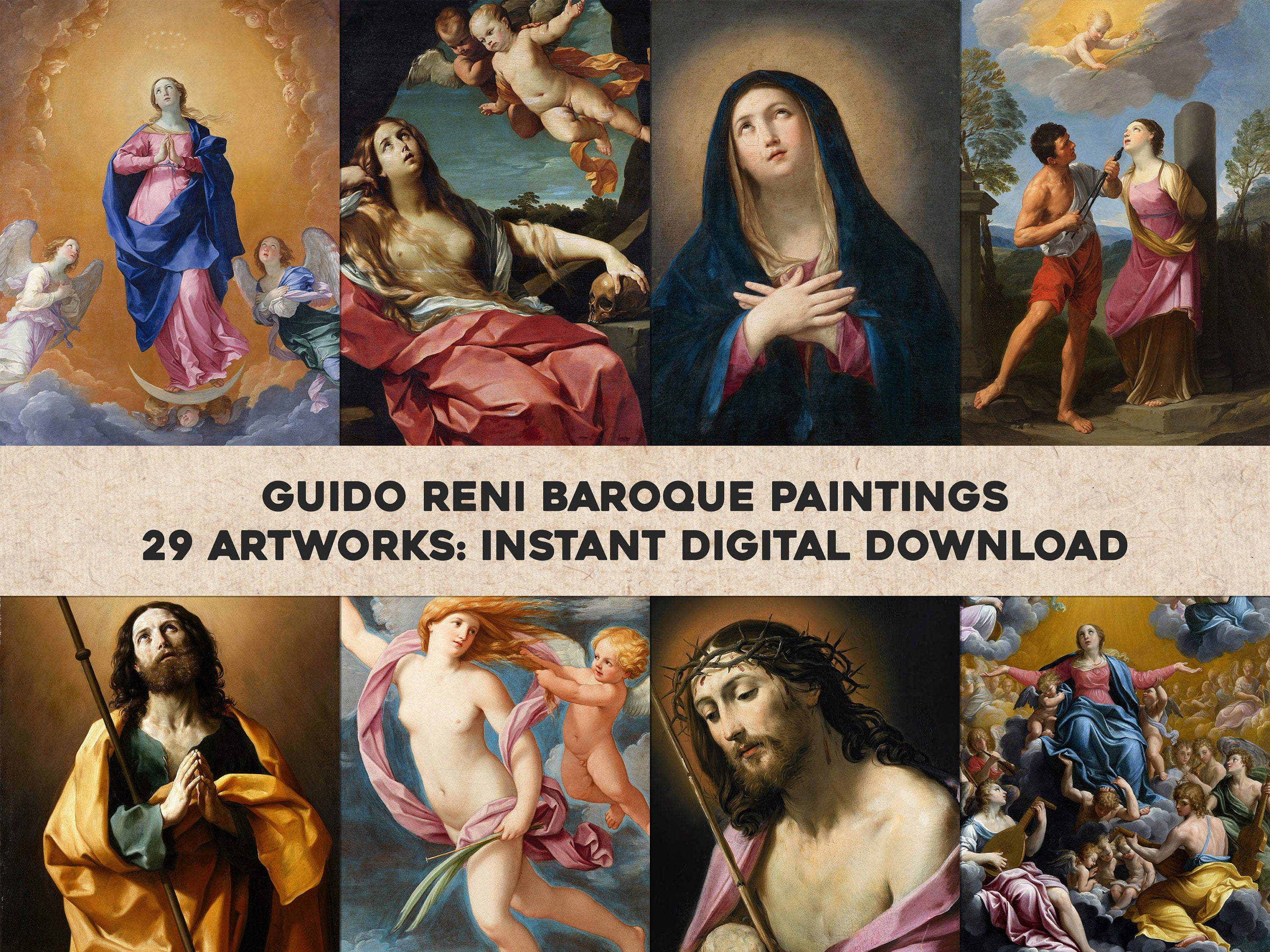 Guido Reni Baroque Paintings | Famous Art - CleanArchives
