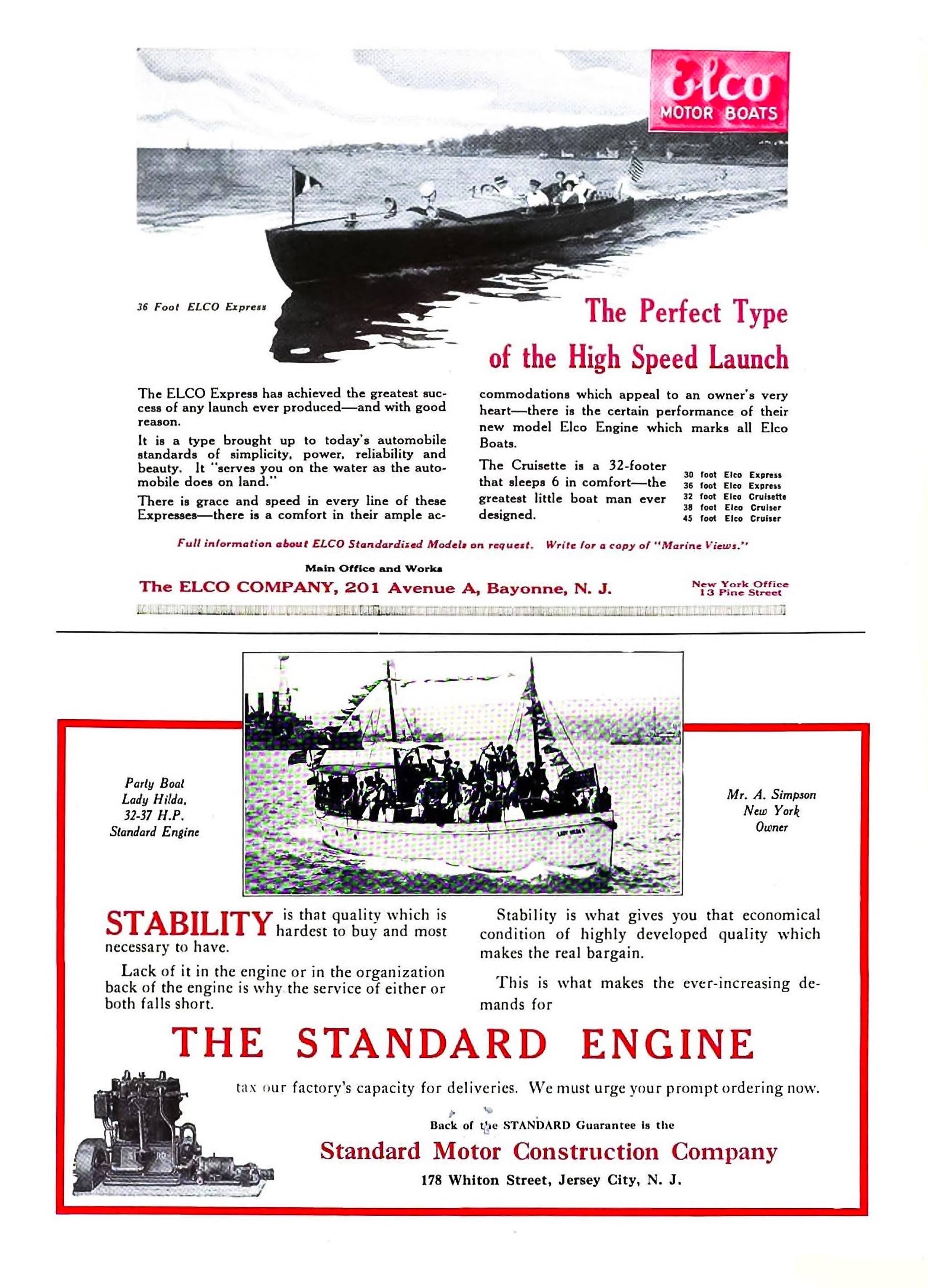 Vintage Boating Magazine Pages | Boating Images - CleanArchives