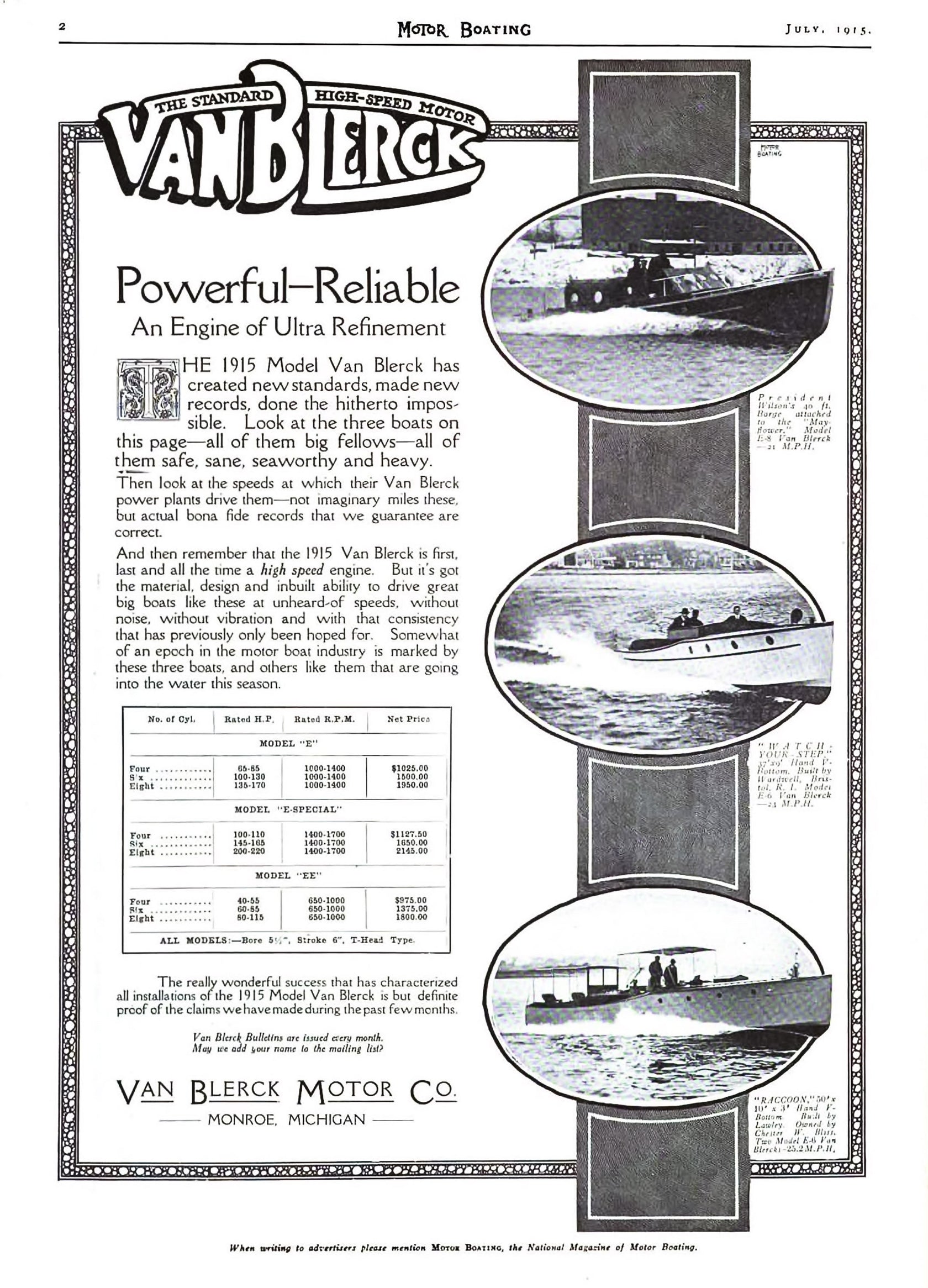 Vintage Boating Magazine Pages | Boating Images - CleanArchives