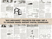 The Boy Mechanic 1000 Things for Boys to do Set 4 | Illustrated Book ...